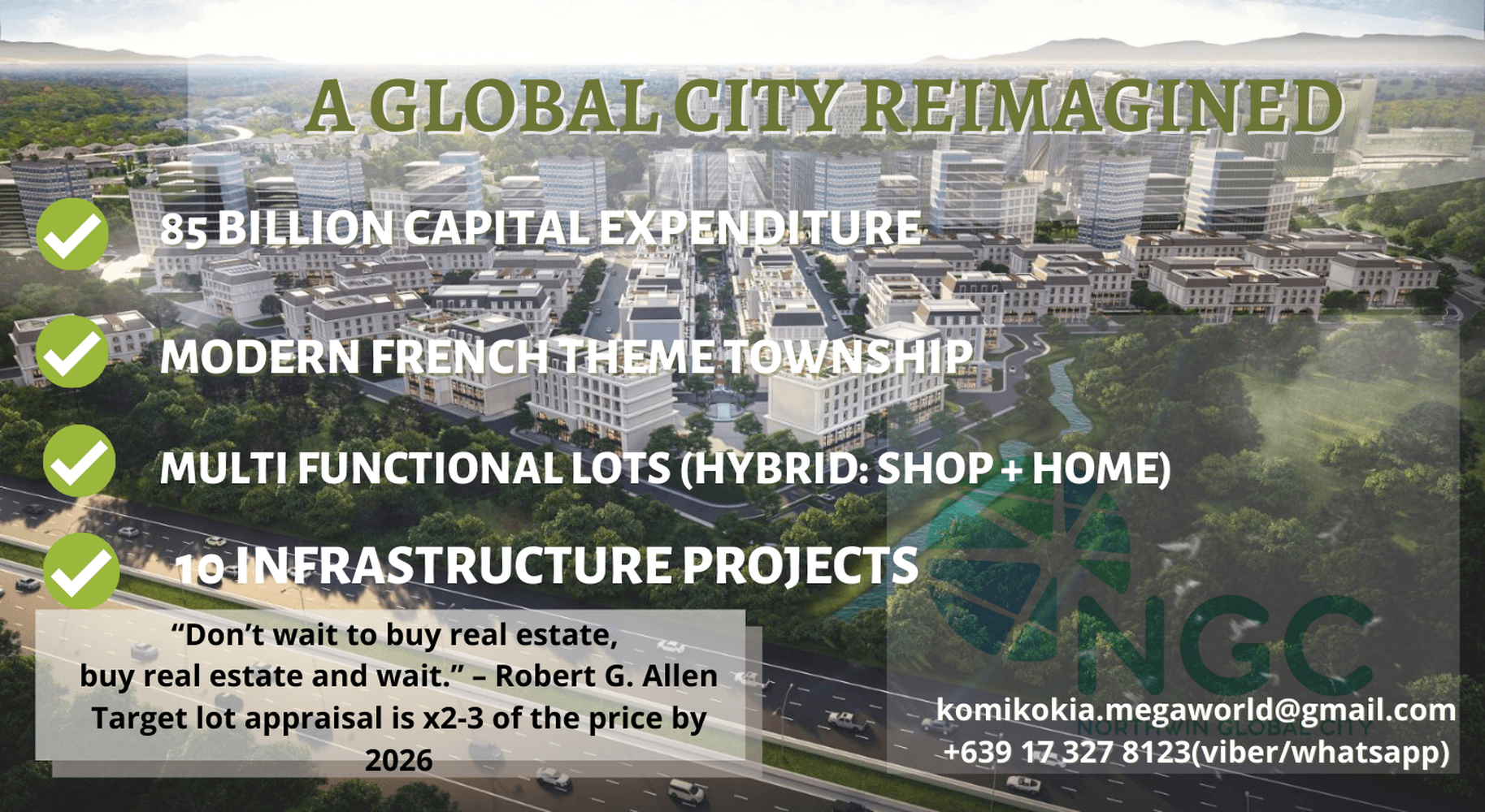 FOR SALE! Commercial Lot in Northwin Global City ~ Bulacan - Living in ...