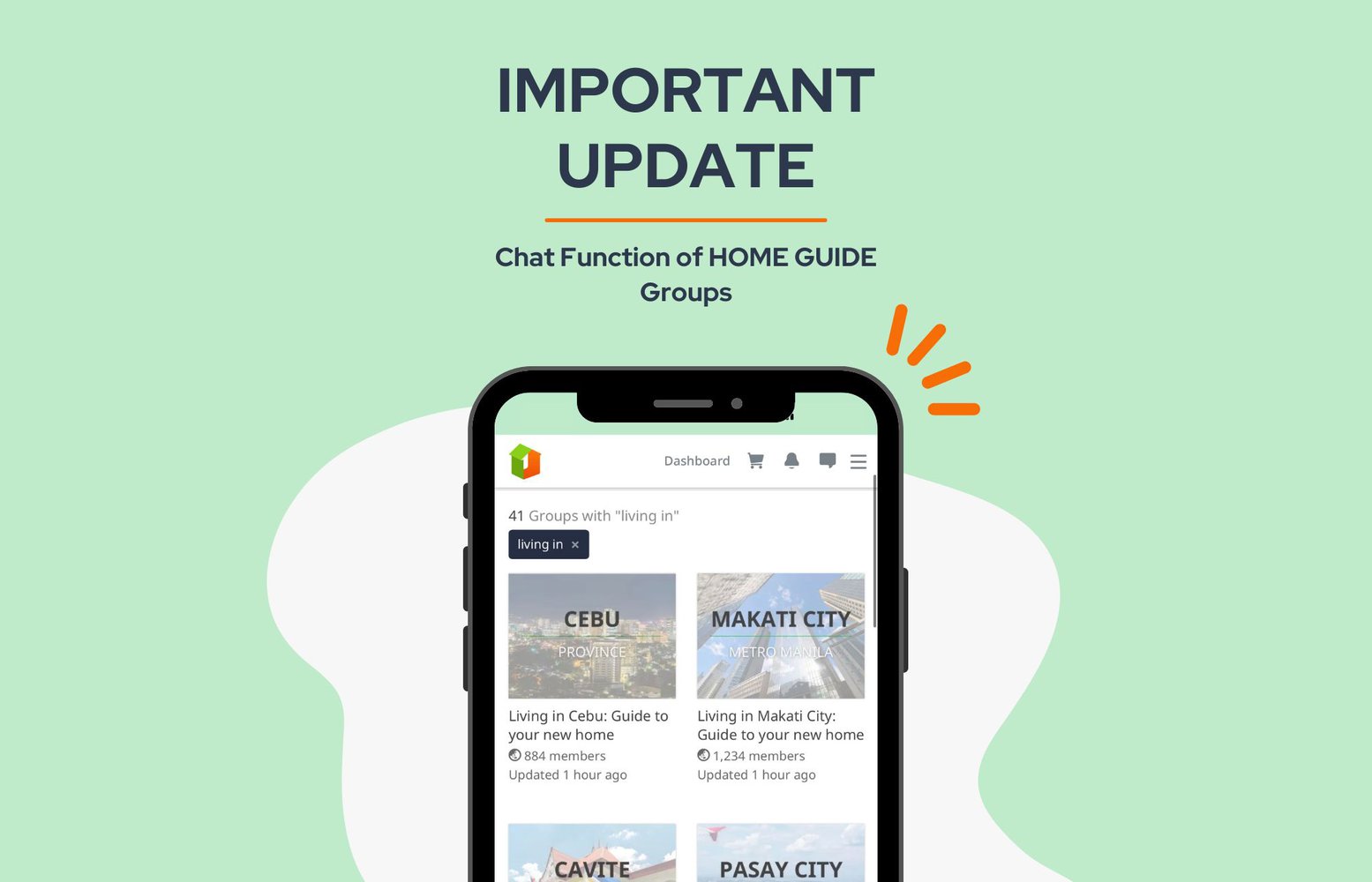 Update on the Chat Function of the Home Guide Groups [Feb 2023 ...