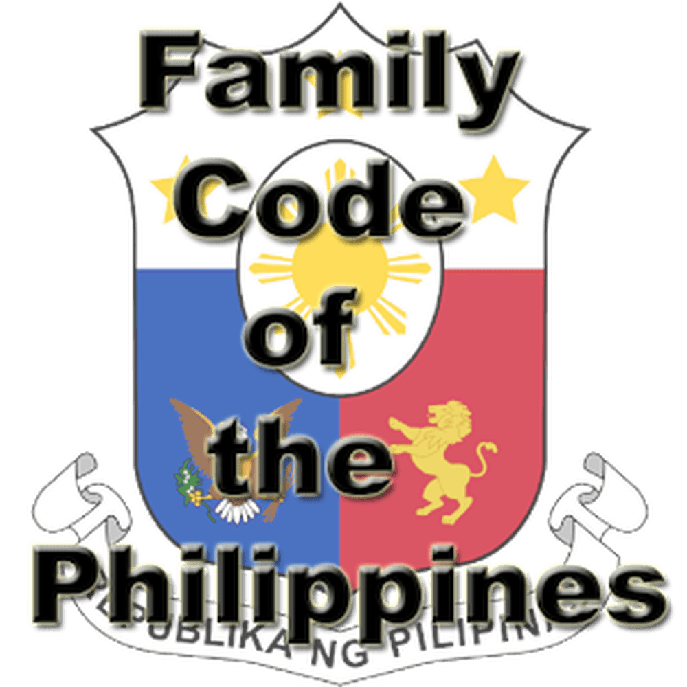 FAMILY CODE OF THE PHILIPPINES, Executive Order No. 209, s. 1987 ...