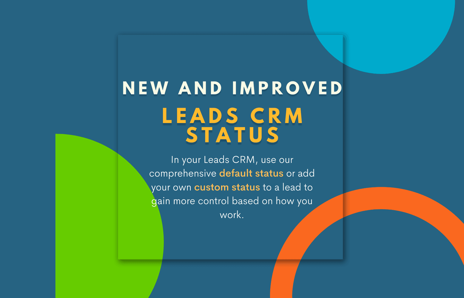 New & Improved Status on the Leads CRM 🆕🤝📌 - OnePropertee Community
