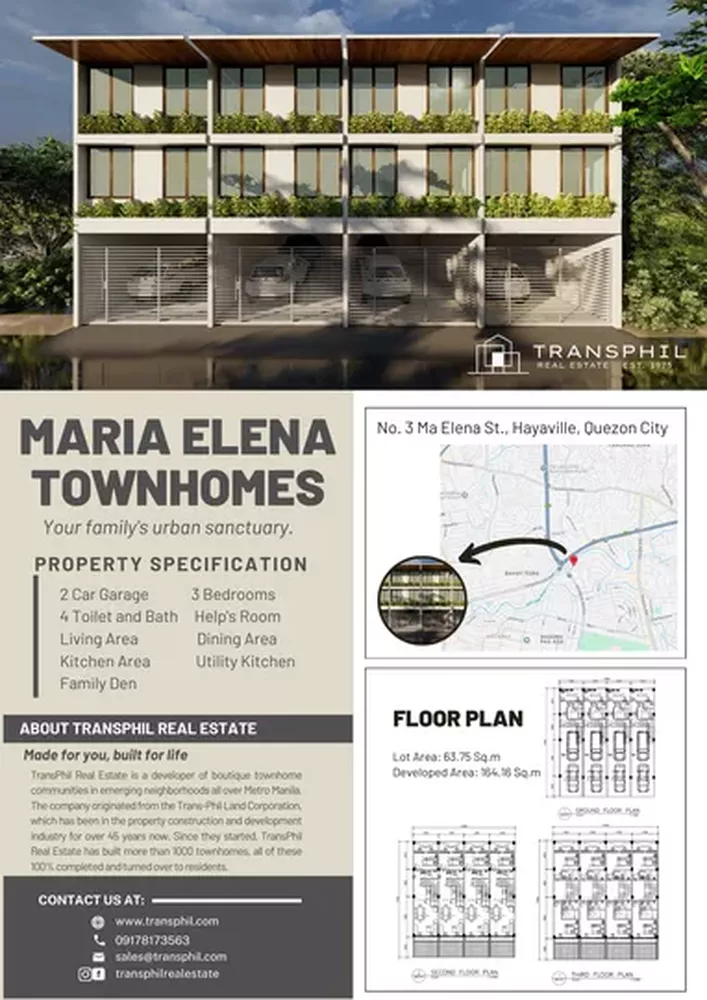 Get to know MARIA ELENA TOWNHOMES in Quezon City by TransPhil REAL ...