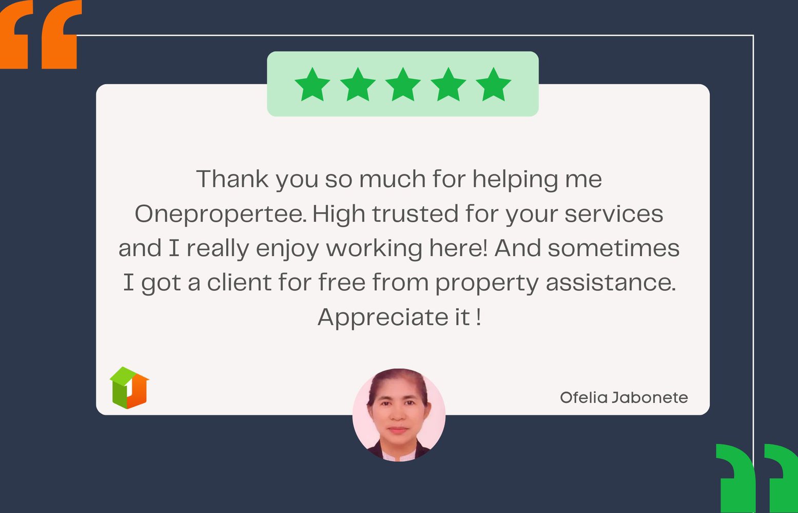 ⭐ Featured Seller: Ofelia Jabonete on OnePropertee - OnePropertee Community