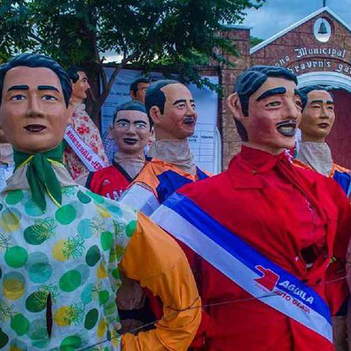 Higantes Festival Drawing