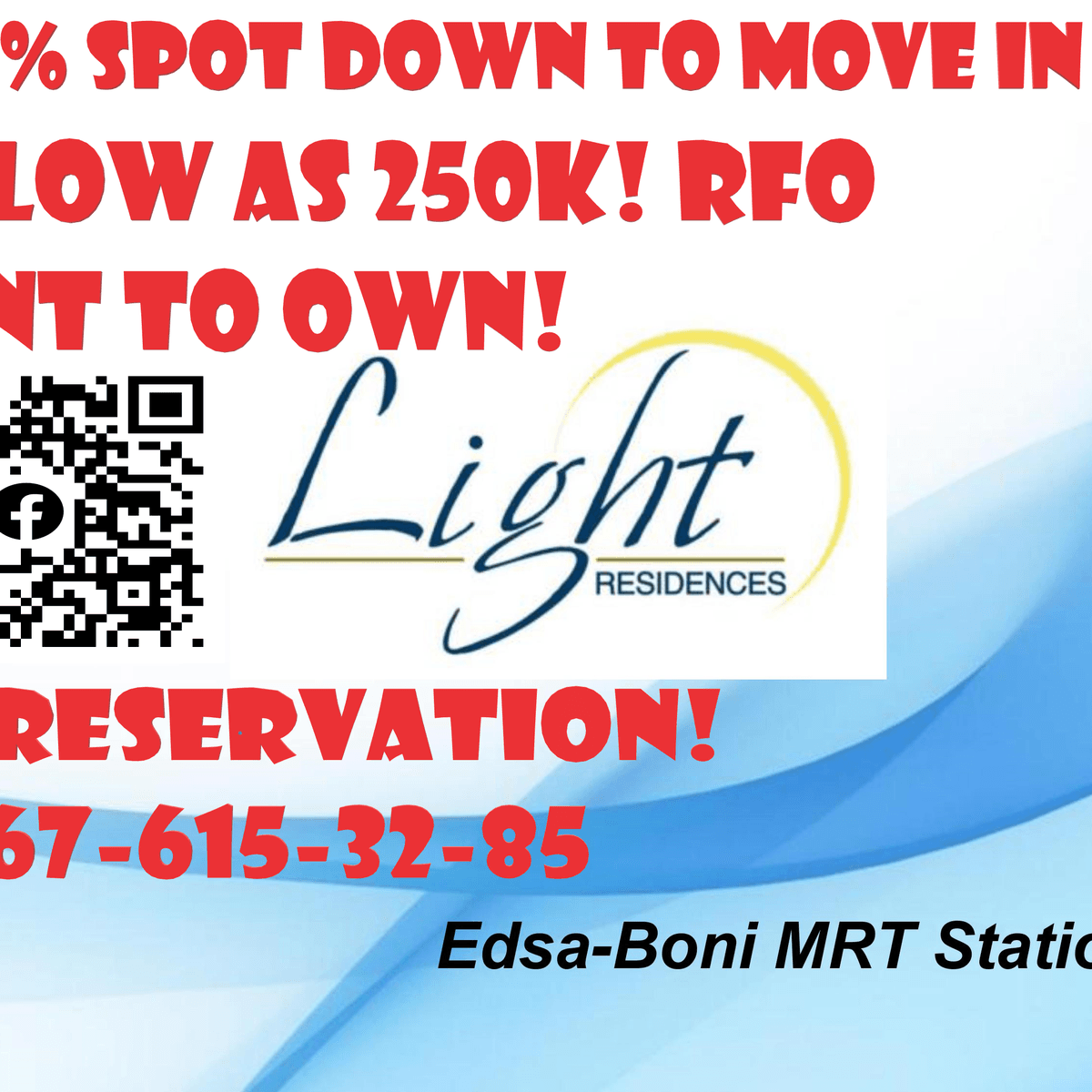 5% SPOT DOWN TO MOVE IN smdc condo in MRT boni mandaluyong [Condo 🏙️ ...