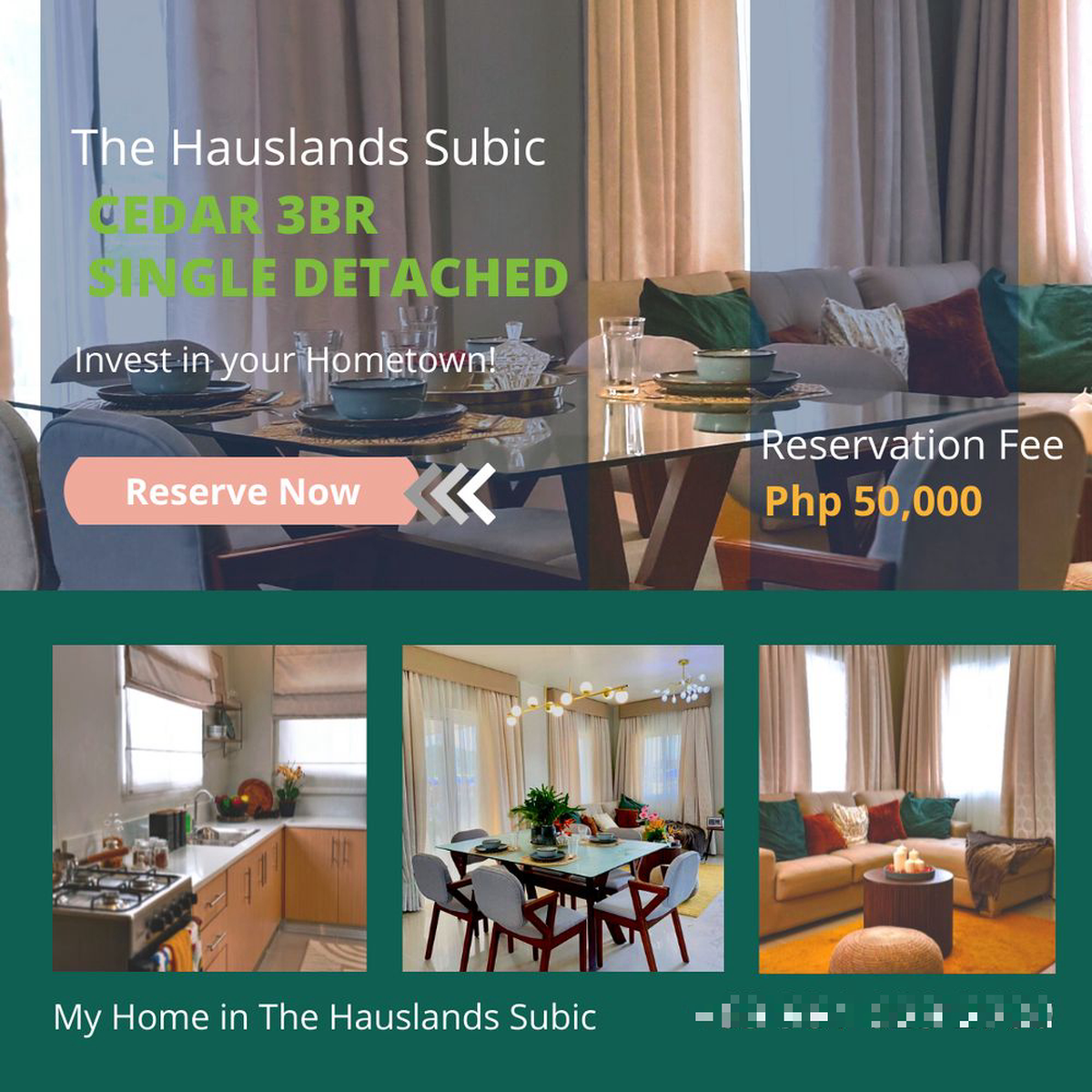 3-bedroom Single Detached 144 sqm in The Hauslands Subic [House and Lot ...