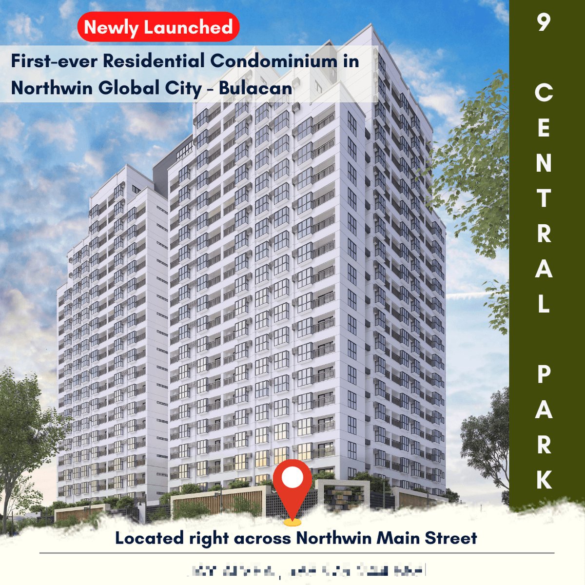 Preselling - 35.5 sqm Studio unit in Northwin Global City - Bulacan ...
