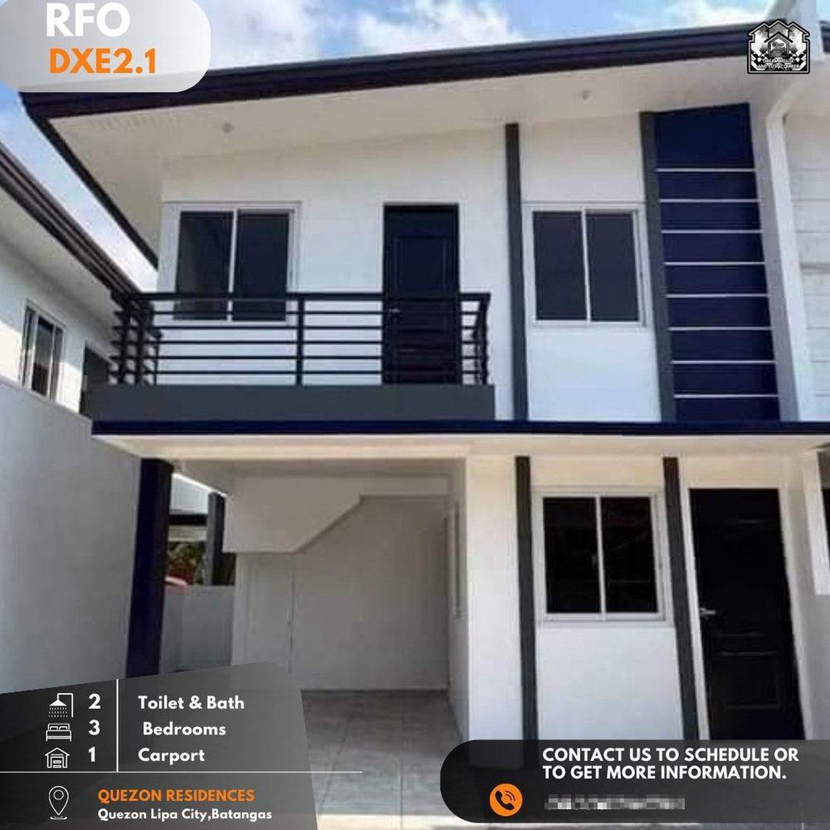 3-bedroom Duplex For Sale in Quezon Residences Lipa Batangas [House and ...