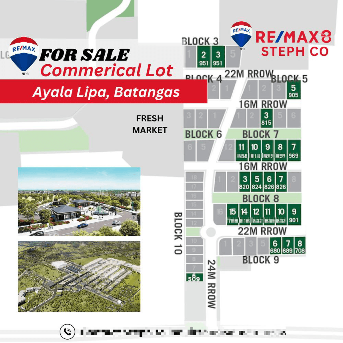 For Sale Commercial Lot, Lipa: 815 sqm, Commercial Lot - Premium Lot ...