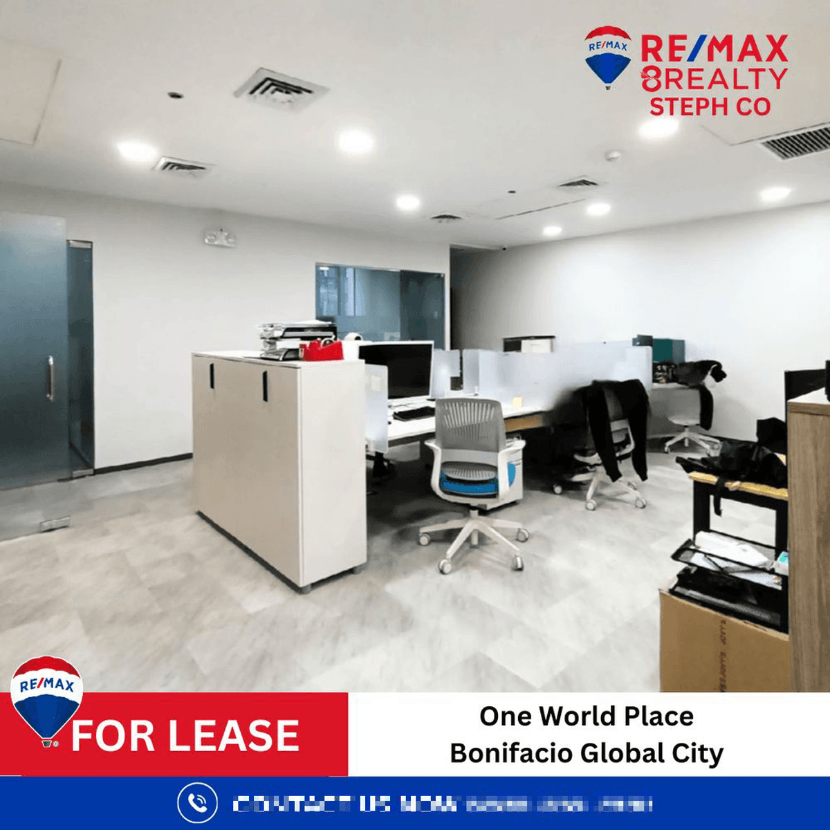 For Lease BGC Office 290.60sqm One World Place, BGC [Commercial ...
