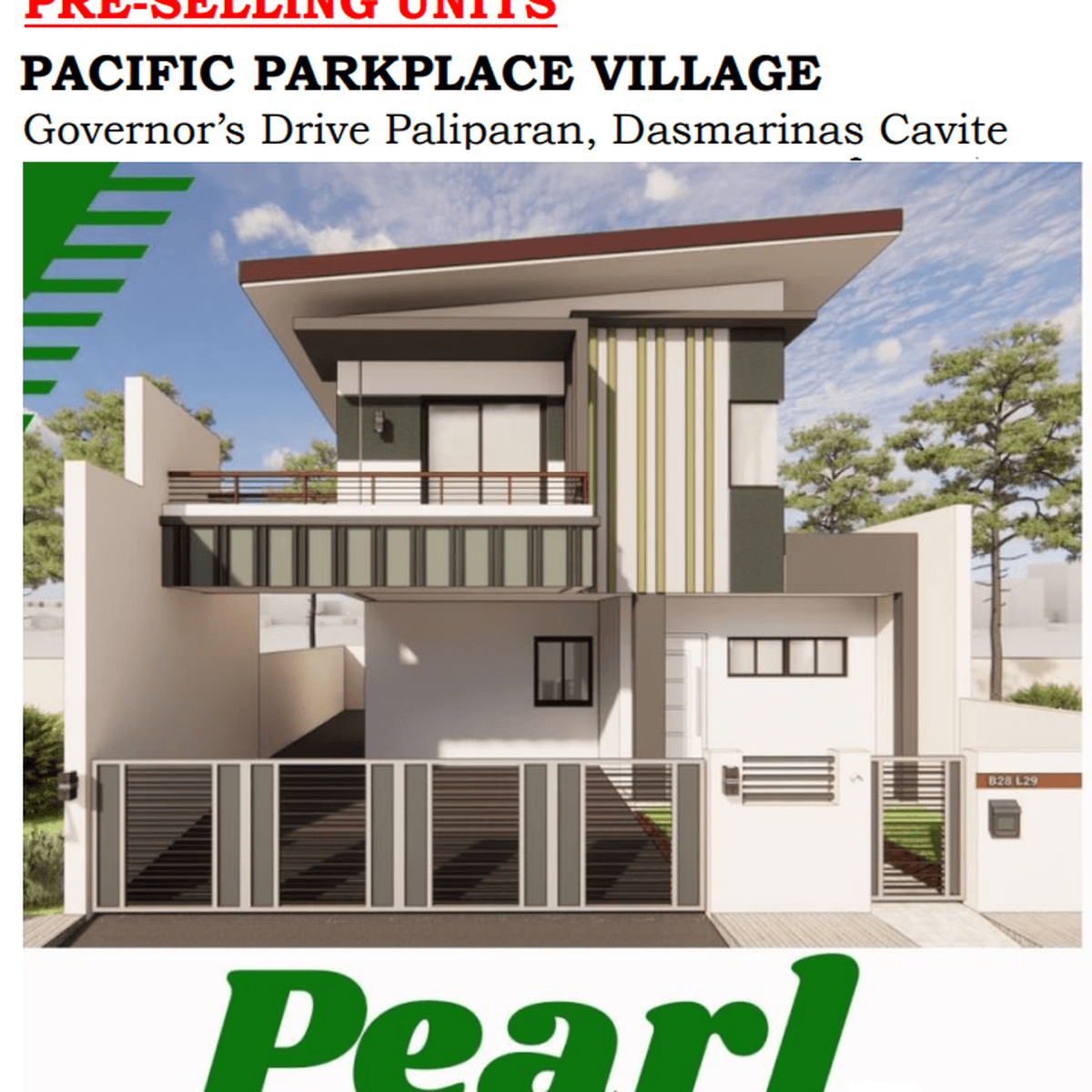 4 BEDROOMS WITH BALCONY IN PACIFIC PARKPLACE VILLAGE, DASMARINAS [House ...