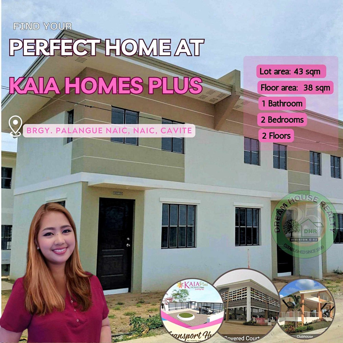 Kaia Homes Affordable Townhouse 2Bedrooms in NAIC Cavite [House and Lot ...
