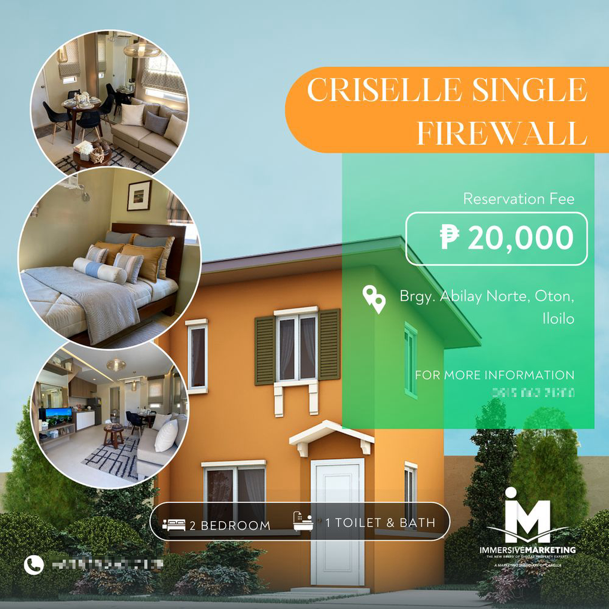 2-bedroom Criselle Single Detached House For Sale in Oton Iloilo [House and Lot 🏘️] (April 2024 ...