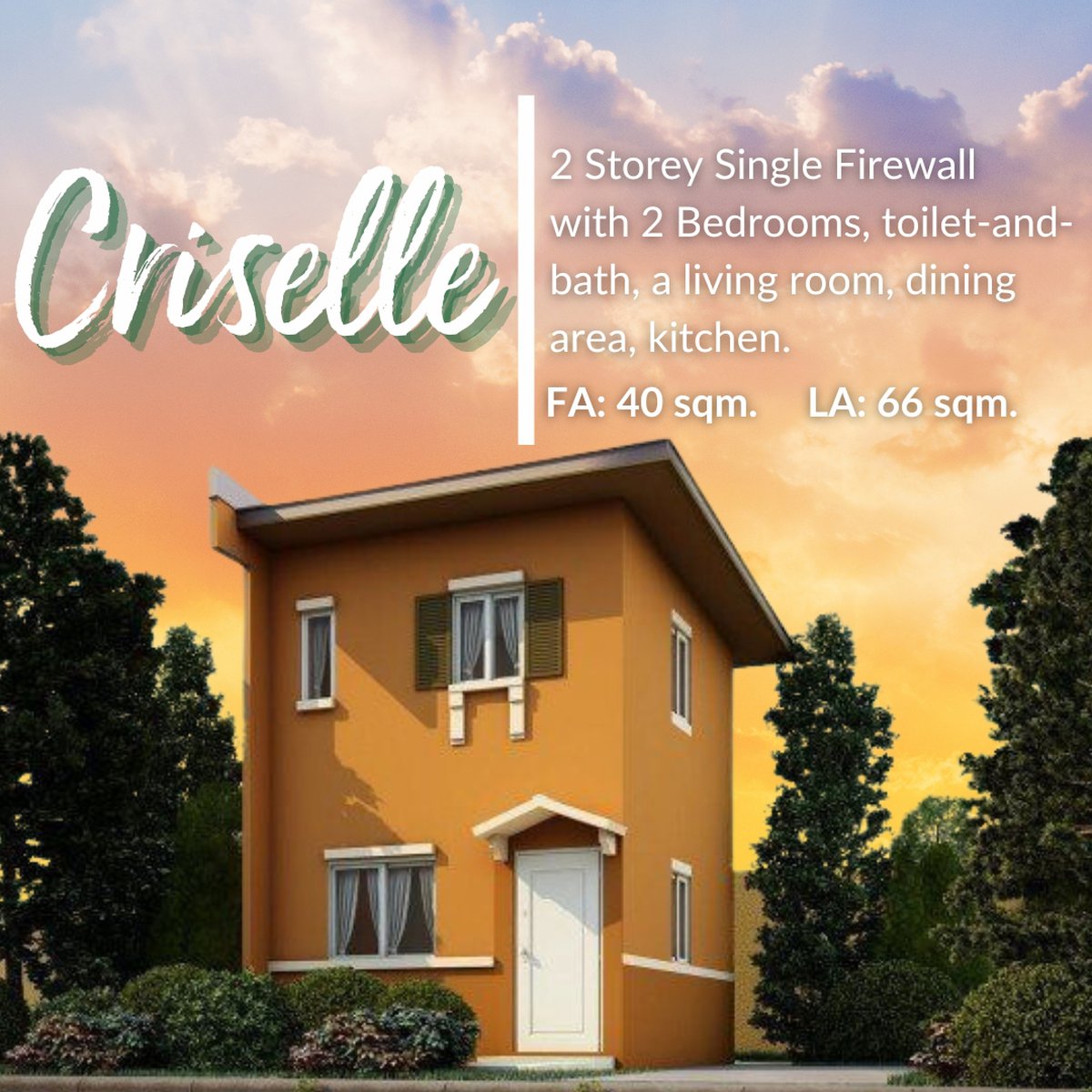 2-BR 2 Storey Single Firewall in Sorsogon City | Criselle Unit [House and Lot 🏘️] (October 2023 ...