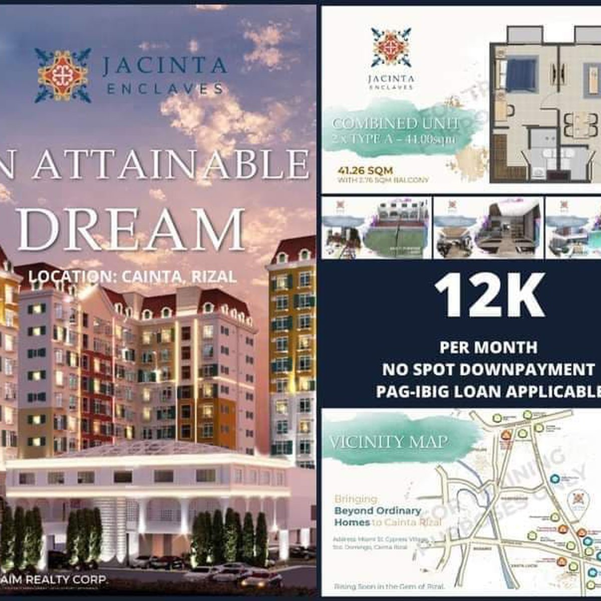 JACINTA ENCLAVES Condominium Located at Cainta Rizal A midris [Condo 🏙️ ...