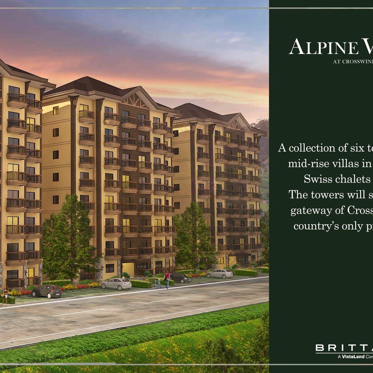 Pre-selling Studio Unit in Alpine Villas at Crosswinds Tagaytay [Condo ...