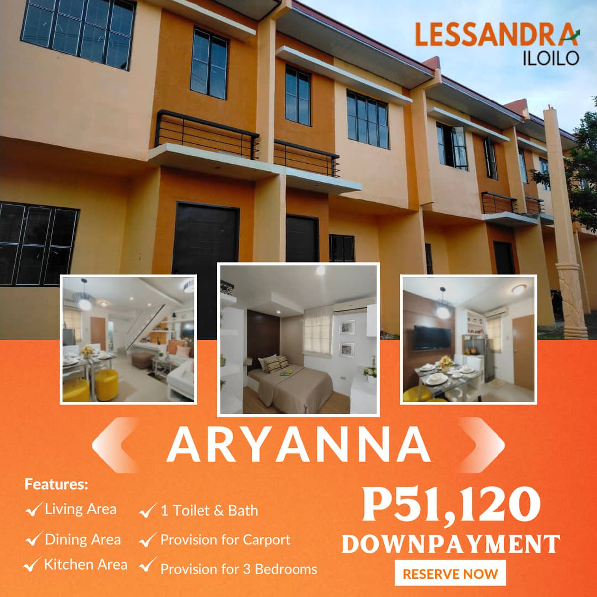 Lessandra Iloilo Aryanna Townhouse [House and Lot 🏘️] (July 2022) in ...