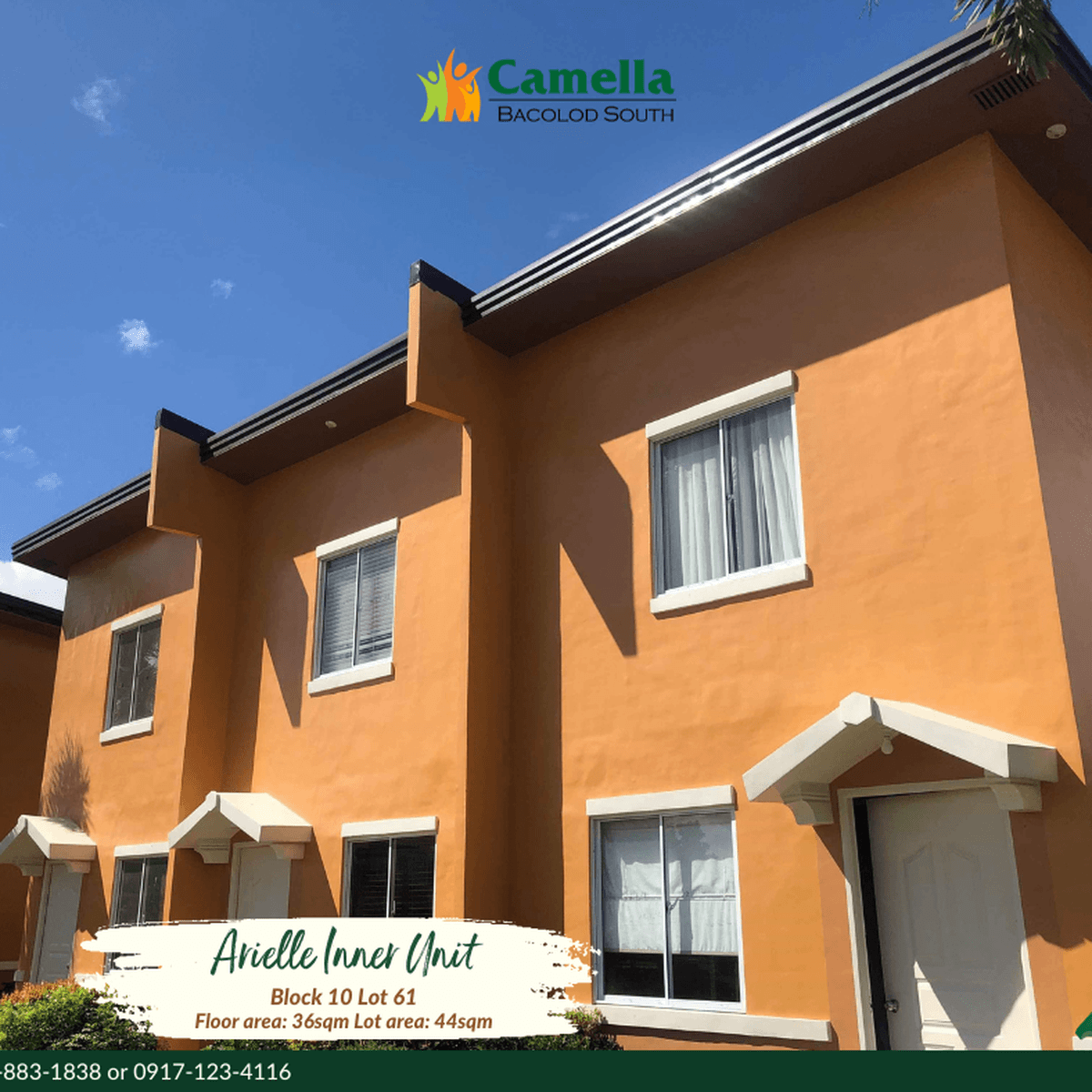 2-bedroom Arielle Inner unit Townhouse For Sale in Negros Occidental ...