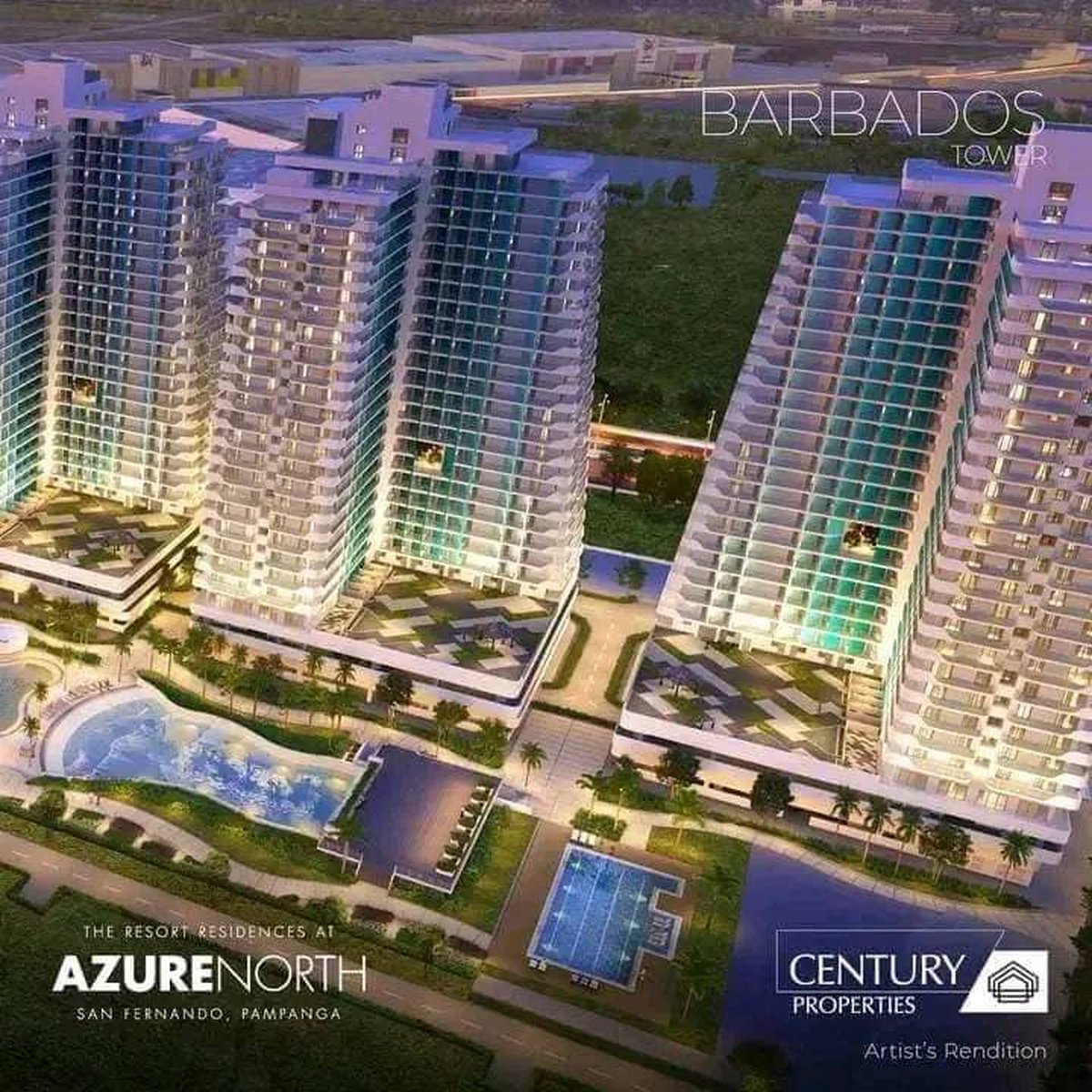 Azure North Pampanga - Preselling Condo Unit at Barbados Tower [Condo 🏙️] (May 2024) in San ...