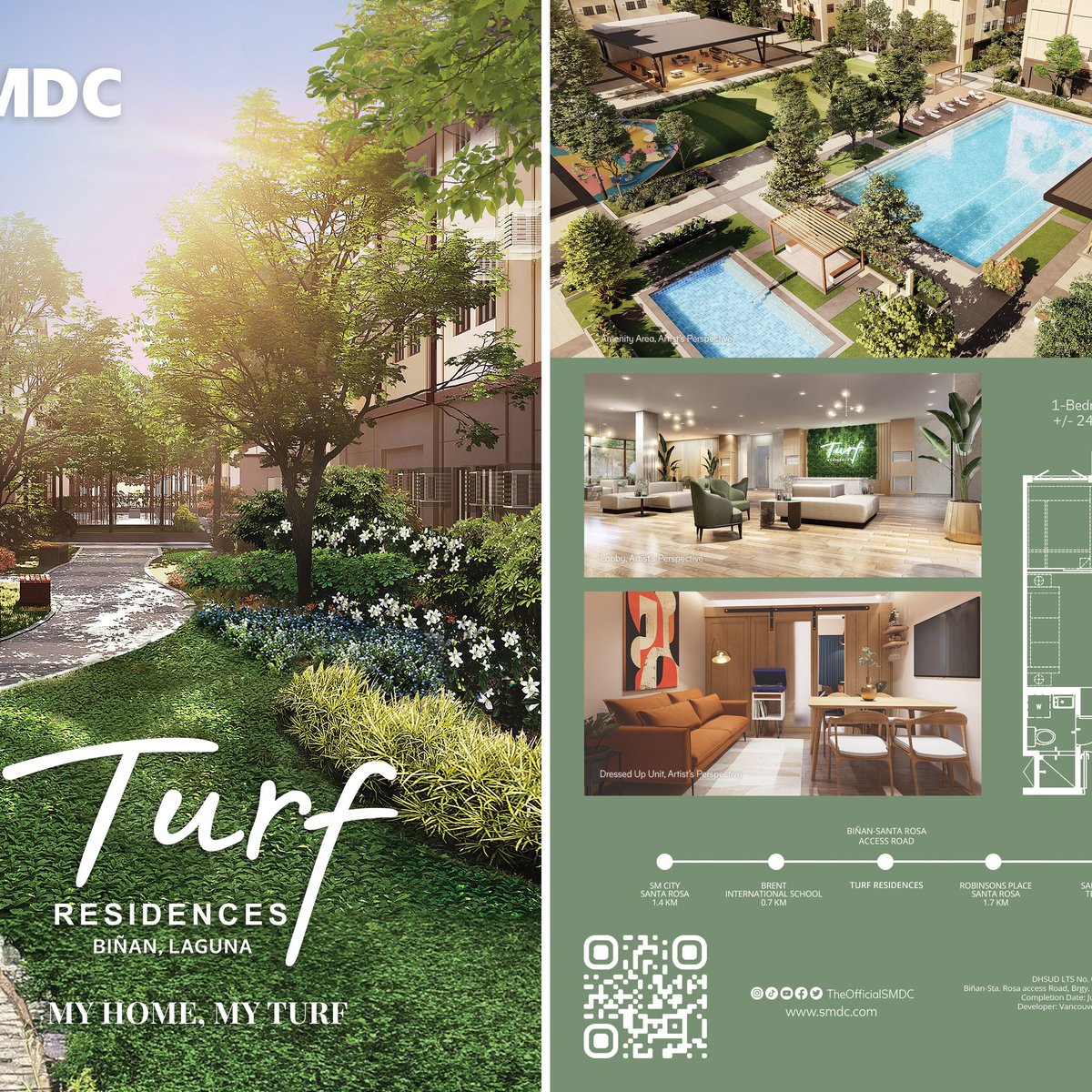 Pre-Selling Condominium in Binan Laguna- TURF Residences [Condo 🏙️ ...