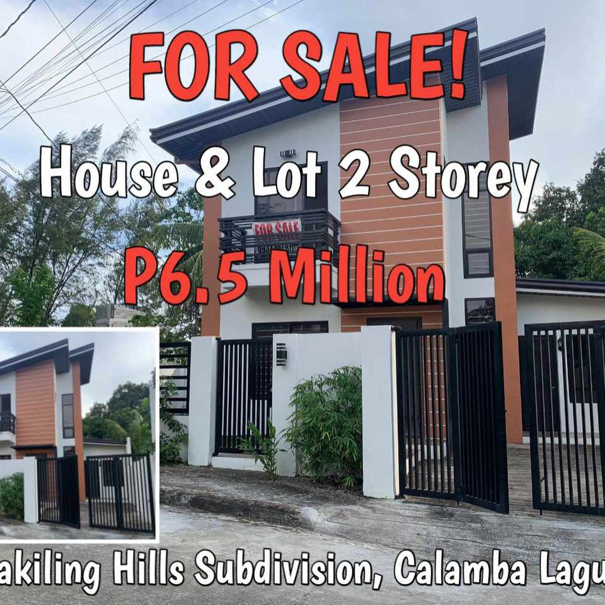 House&Lot 2 Storey P6.5 Million Makiling Hills Subd.,Calamba Laguna ...