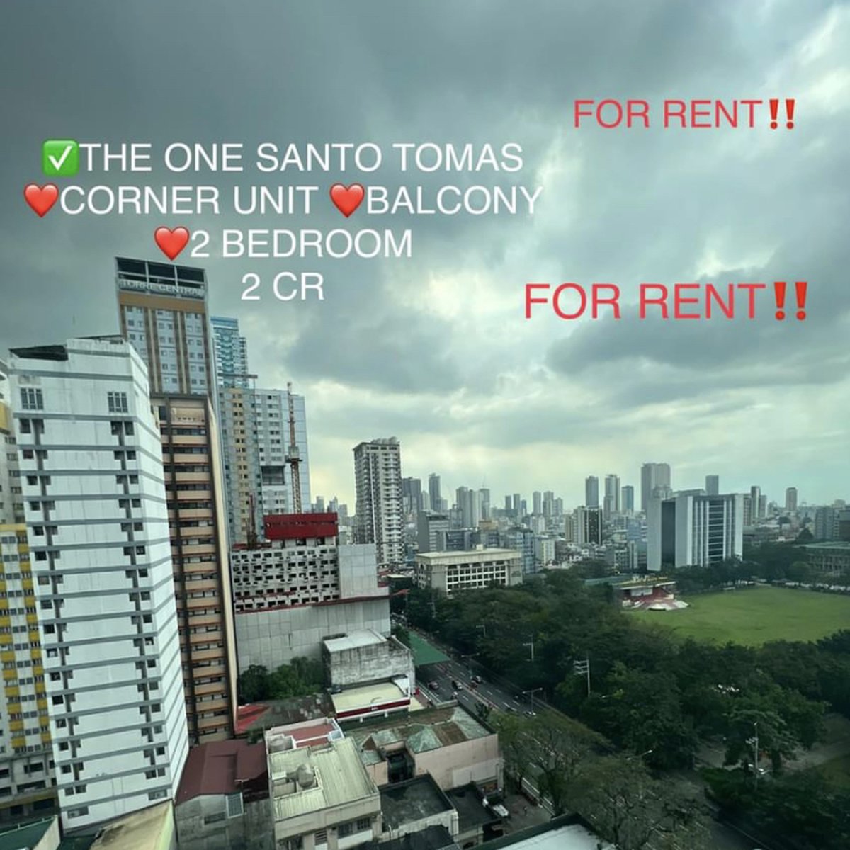The One Torre 2 bedroom 2 cr corner unit [Condo 🏙️] (March 2023) in ...