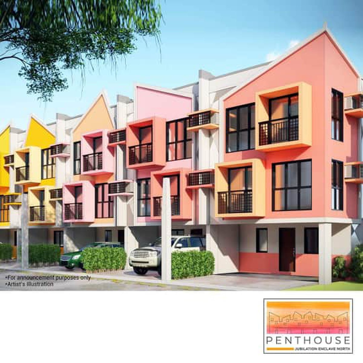 Binan 3 storey Penthouse available @ Jubilation Enclave Pavillion Mall ...