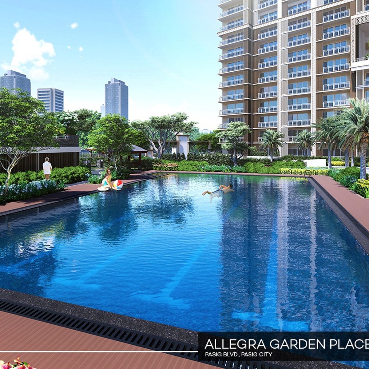 Allegra Garden Place AMINA 2BR 55sqm in Pasig Blvd Pasig City [Condo 🏙️ ...