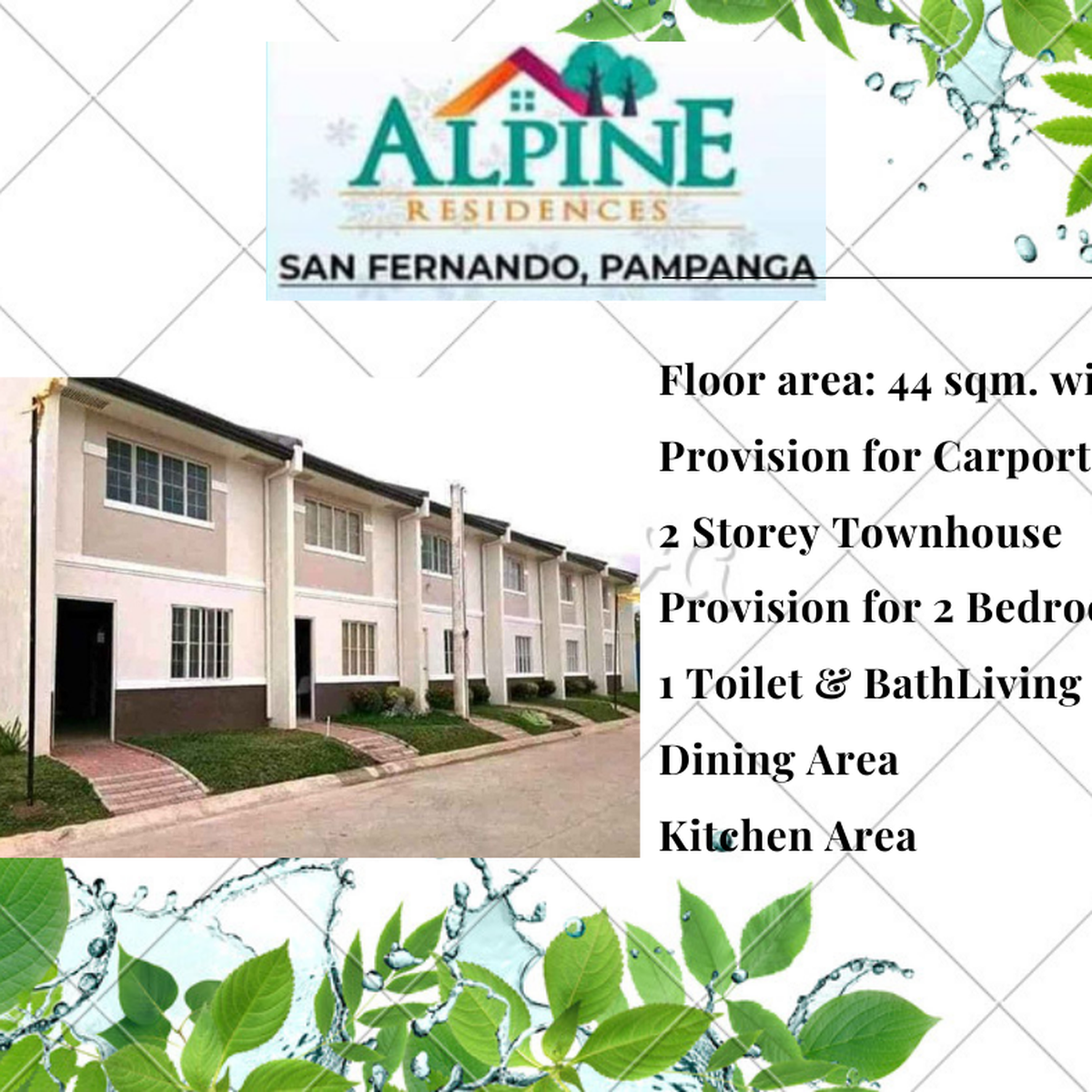 Alpine Residences [House and Lot 🏘️] (December 2020) in San Fernando ...