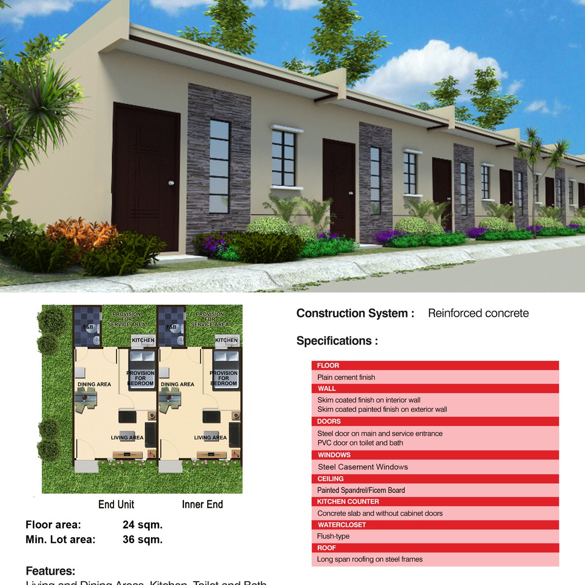 Lumina House and Lot | Anna Rowhouse End Unit [House and Lot 🏘️] (March ...