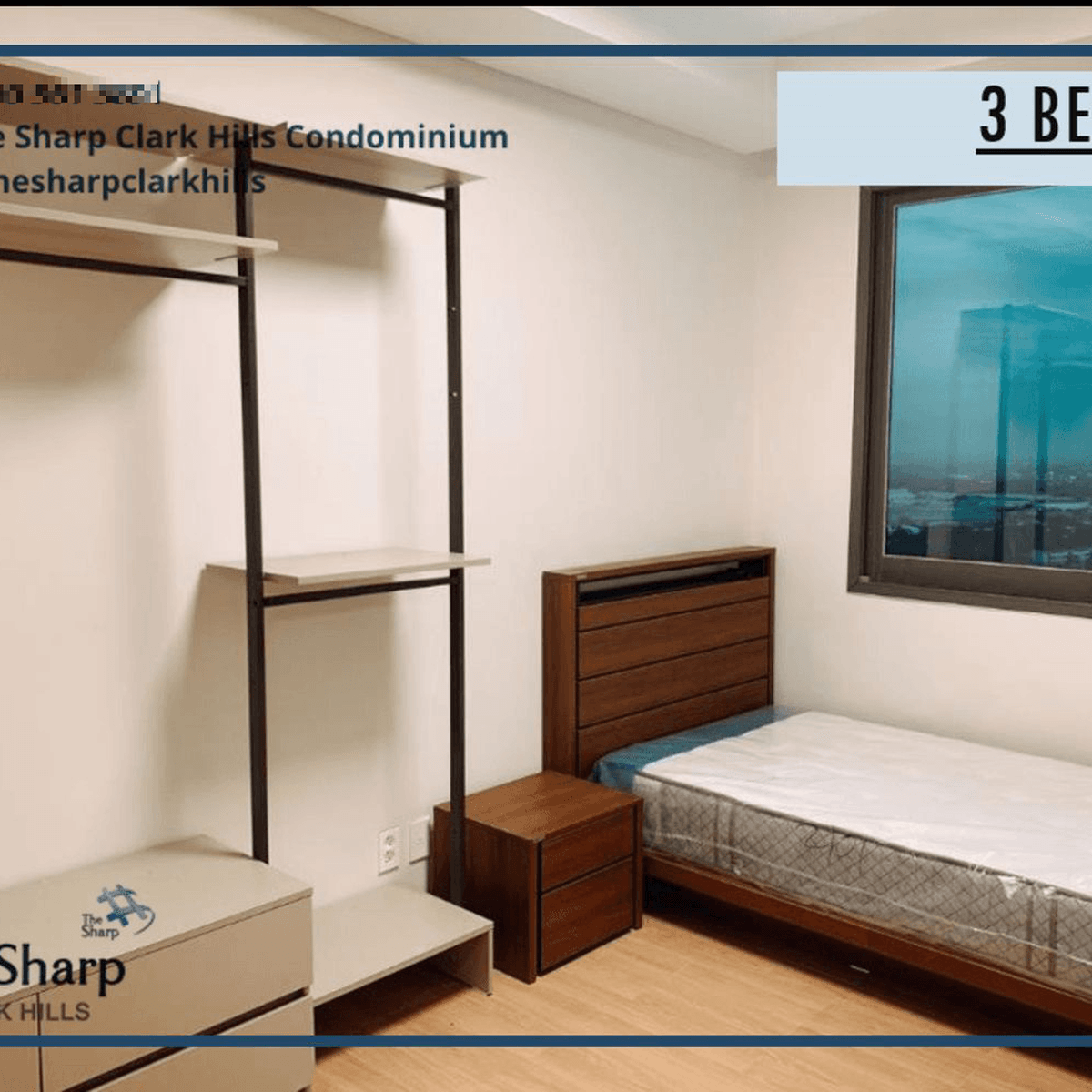 For Sale: 3 Bedroom Condo The Sharp Clark Hills Angeles Pampanga [Condo ...