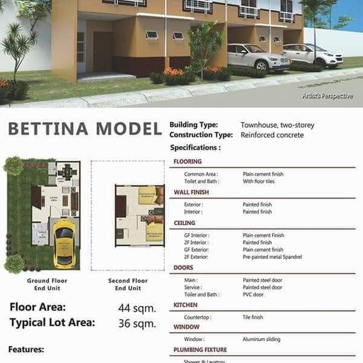 Bettina Select [House and Lot 🏘️] (August 2021) in Paniqui, Tarlac for sale | Fully Furnished