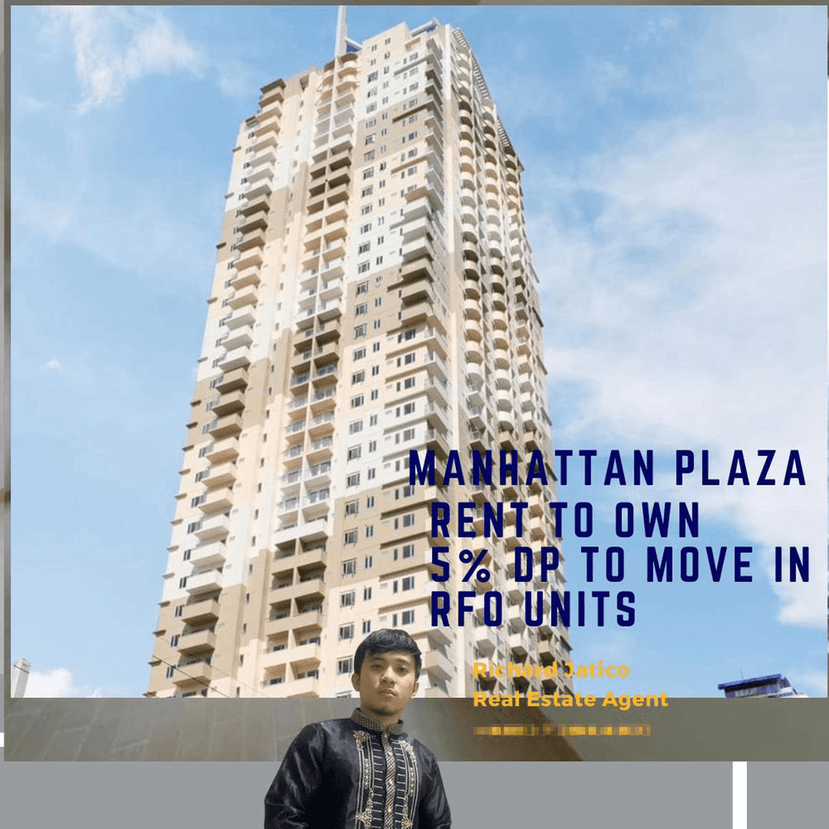 MANHATTAN PLAZA - Cubao RENT TO OWN / 5% DP Ready to Move in [Condo 🏙️ ...