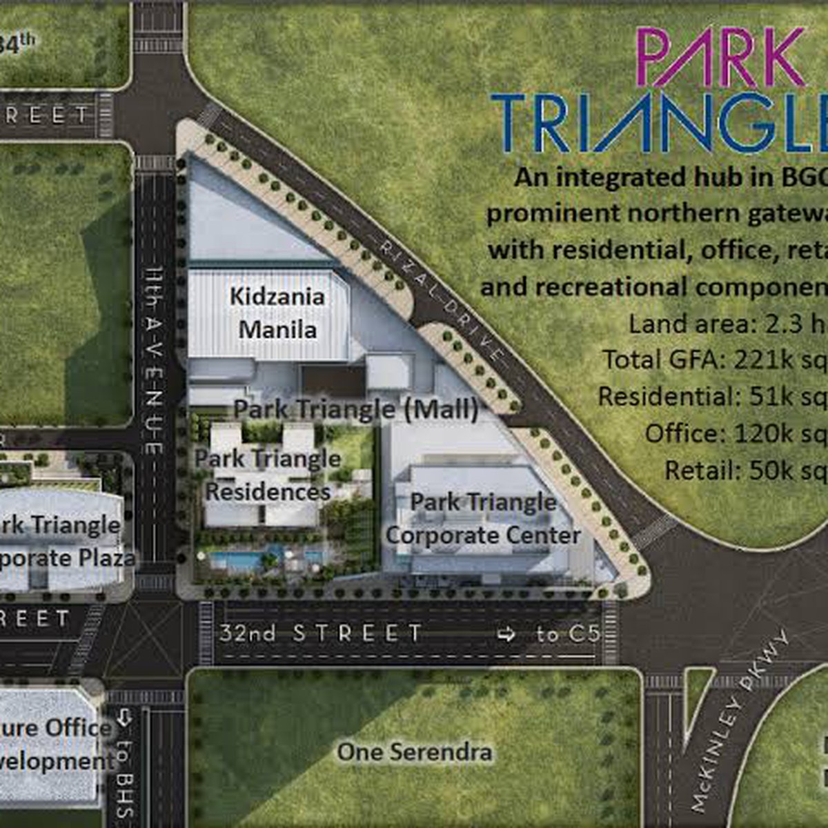 121 sqm Studio Office Space For Sale | Park Triangle Corporate Plaza ...