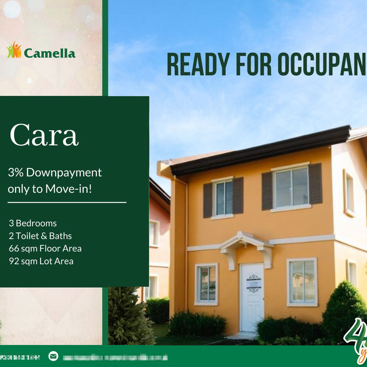 Bacolod House and Lot for Sale in Camella (RFO Cara Unit) [House and ...