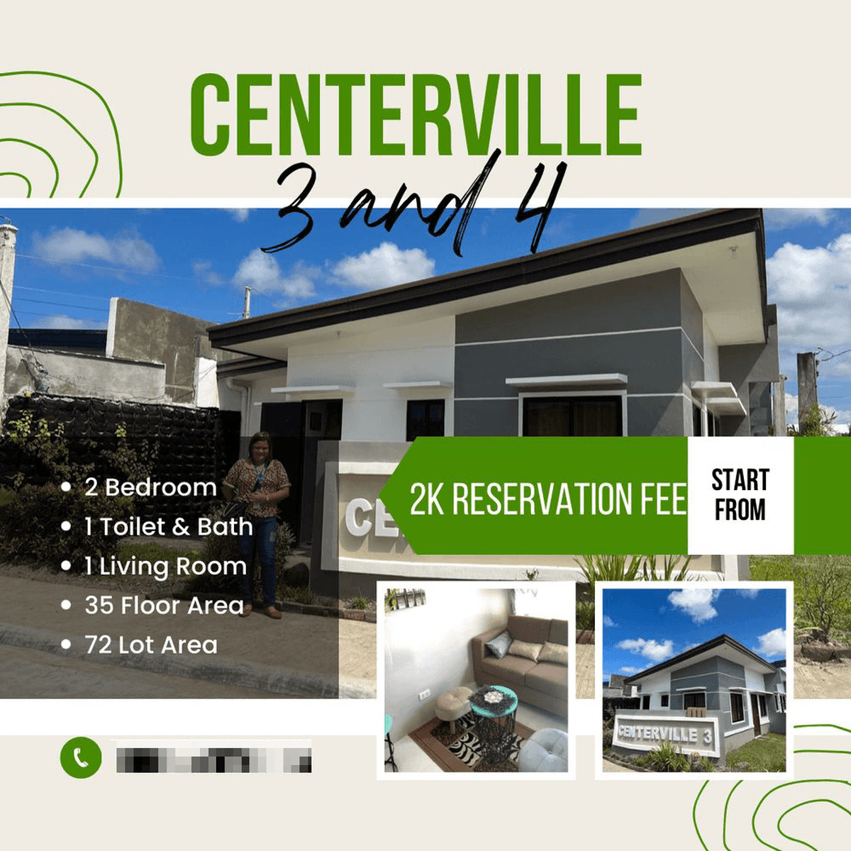 Centerville 3 & 4 [House and Lot 🏘️] (July 2024) in Silay, Negros ...