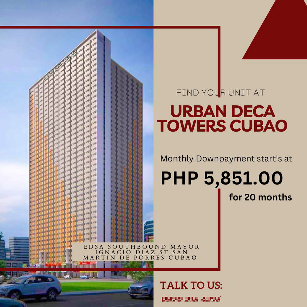 URBAN Deca Towers Cubao [Condo 🏙️] (November 2023) in Quezon City / QC ...