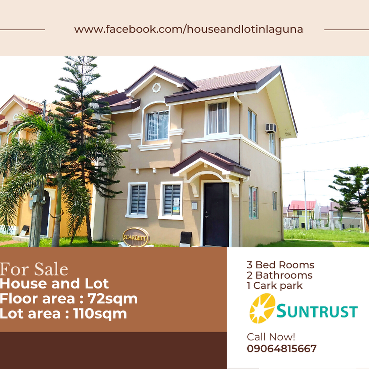 House and lot for sale in calamba San Francisco Heights [House and Lot ...