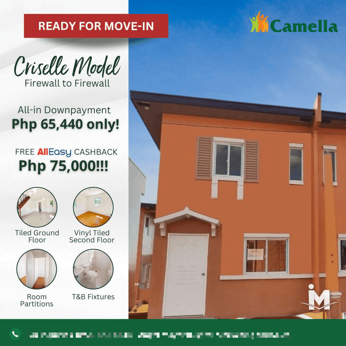 2-BEDROOM HOUSE AND LOT IN BACOLOD | CRISELLE RFO IN CAMELLA BACOLOD [House and Lot 🏘️] (April ...