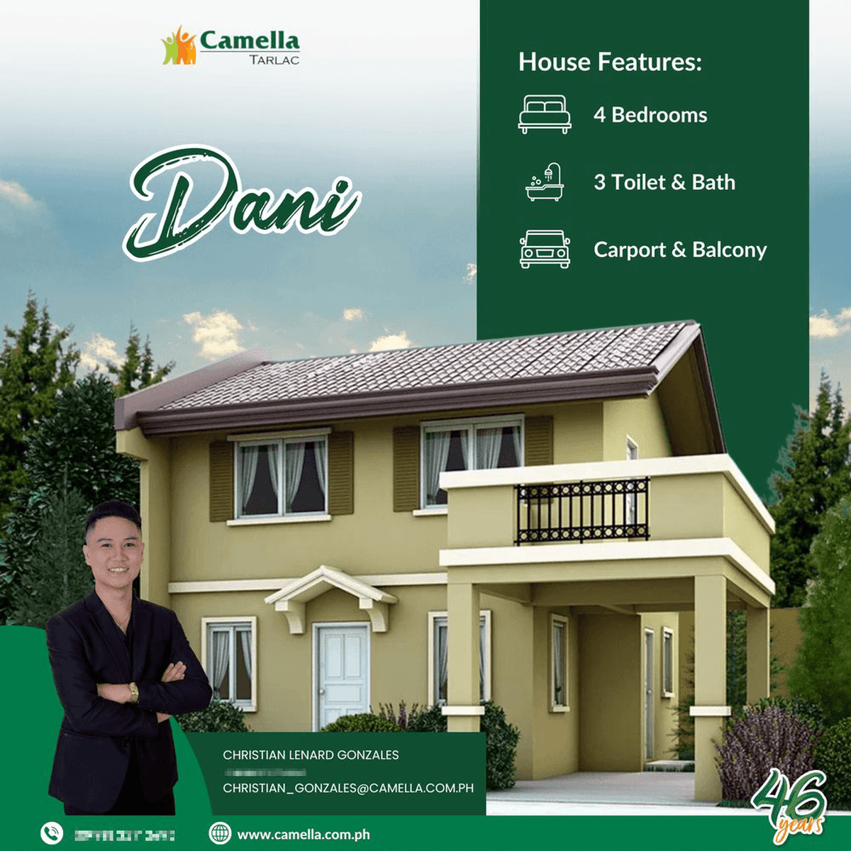 4-bedroom Single Detached House For Sale in Camella Tarlac [House and ...