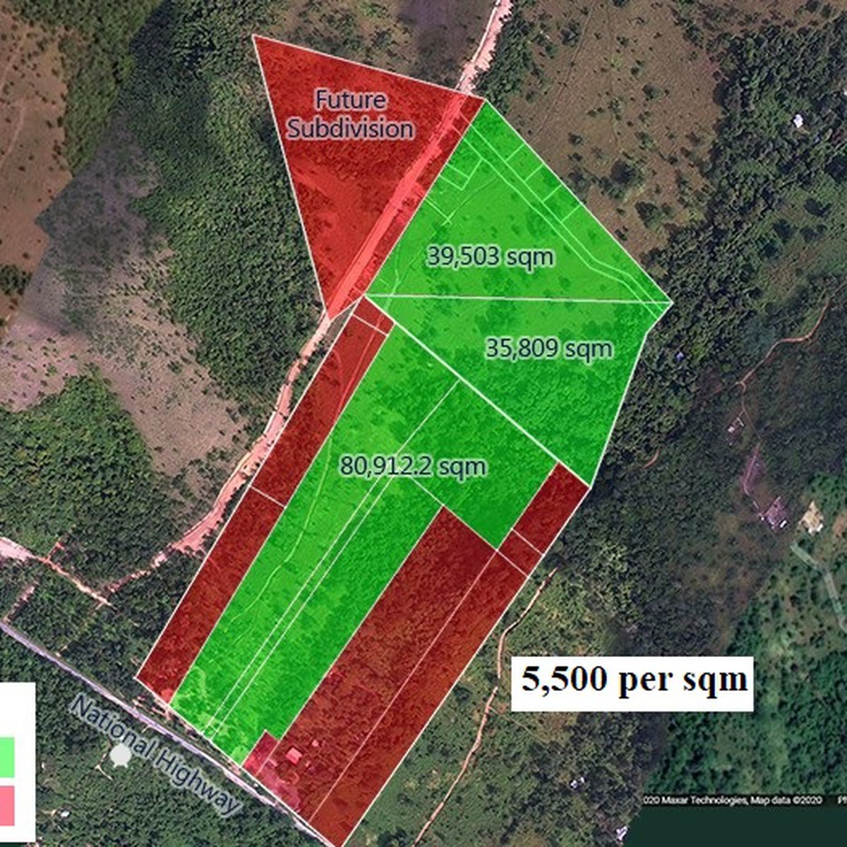 Fully titled 15.6 hectare commercial land near Coron Town, Palawan [Lot ...