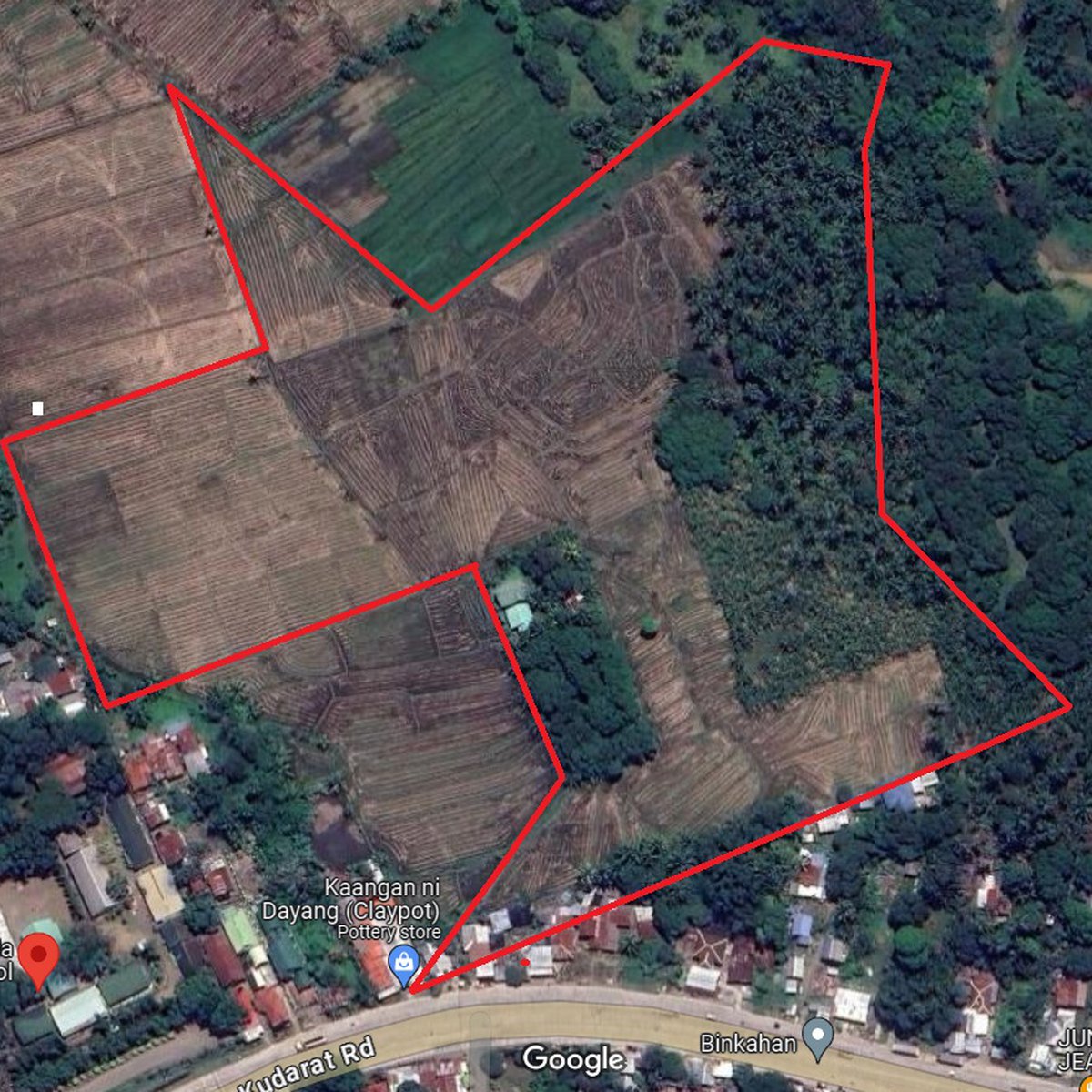 4 hectare land beside National highway close to Digos Capitol Matti ...
