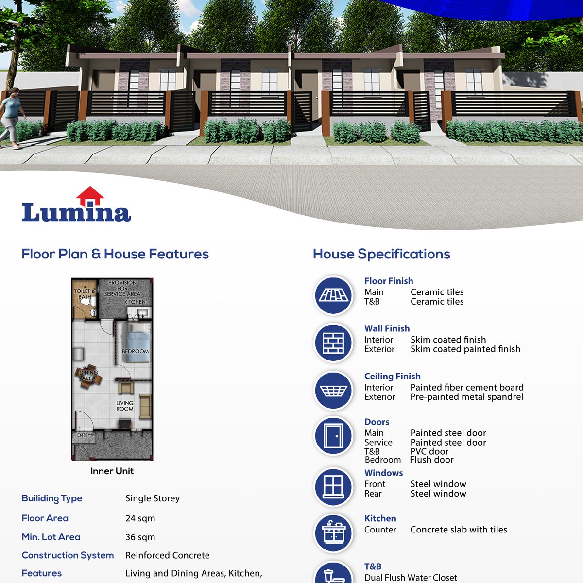 House and Lot in Lumina Pandi, Bulacan | Eliza Inner Unit [House and Lot 🏘️] (December 2022) in ...
