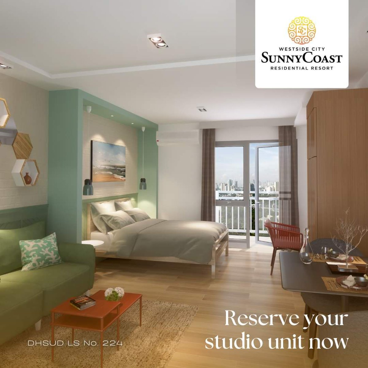 Studio 35sqm Manila Bay beside OKADA COD SOLAIRE MOA NAIAX [Condo 🏙️ ...