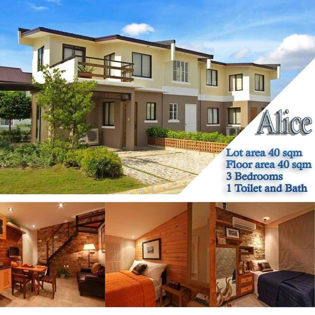 Alice Townhouse @ Lancaster New City thru PAG-IBIG [House and Lot 🏘️ ...