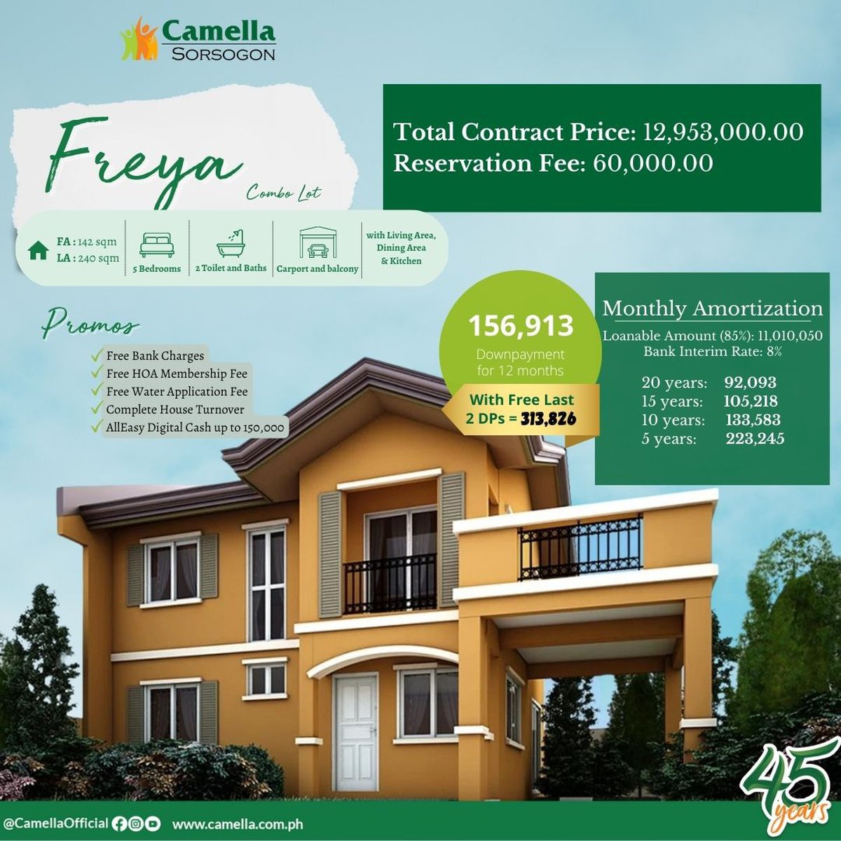 Freya Unit - Camella Sorsogon (House and Lot For Sale) [House and Lot 🏘 ...