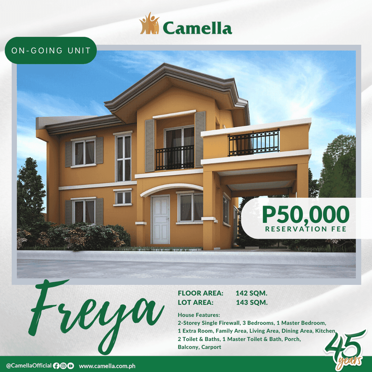 Ongoing Freya Single Firewall at Camella Negros Oriental, Dumaguete [House and Lot 🏘️] (February ...