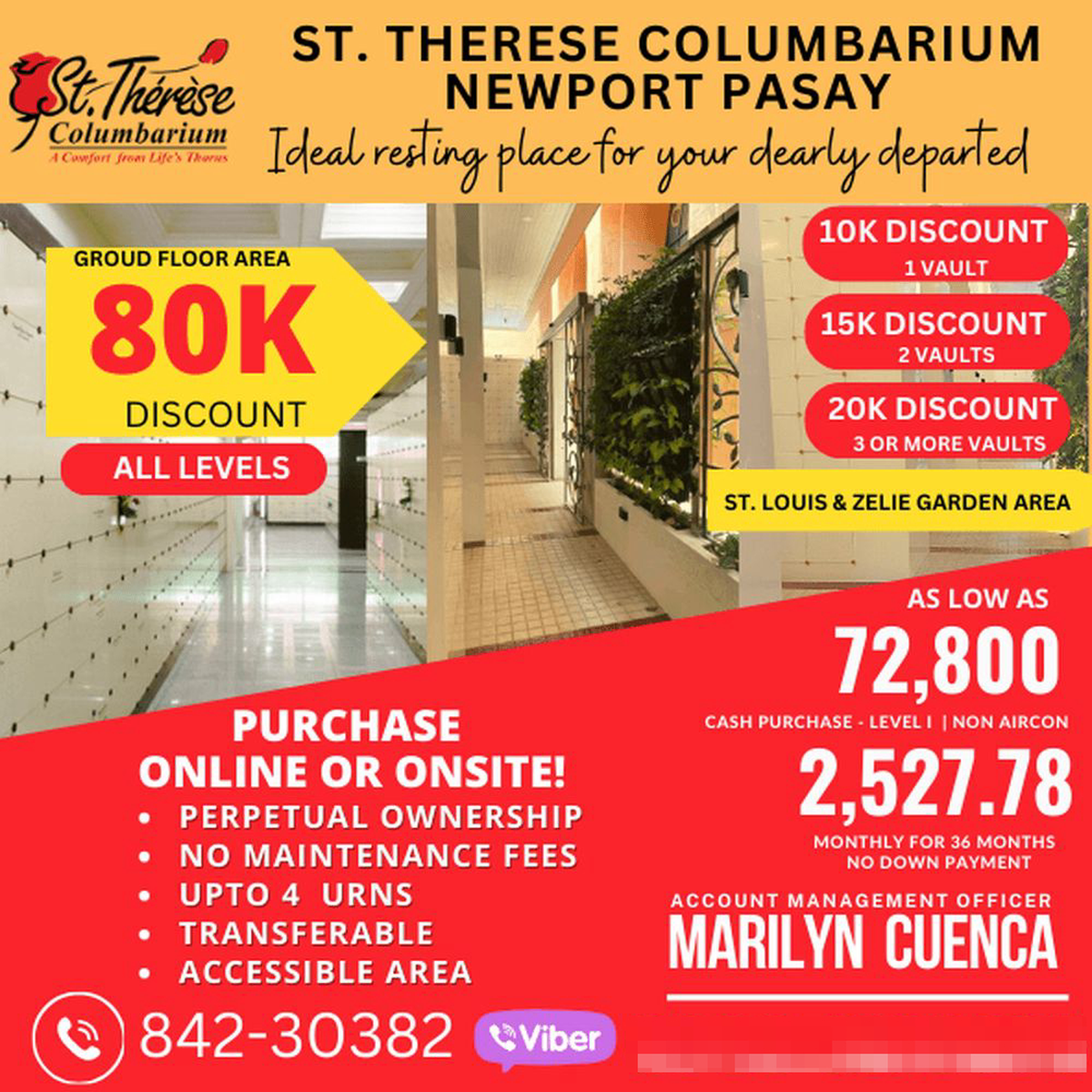 St Therese Columbarium Newport Pasay [Lot 🚜] (June 2024) in Pasay ...