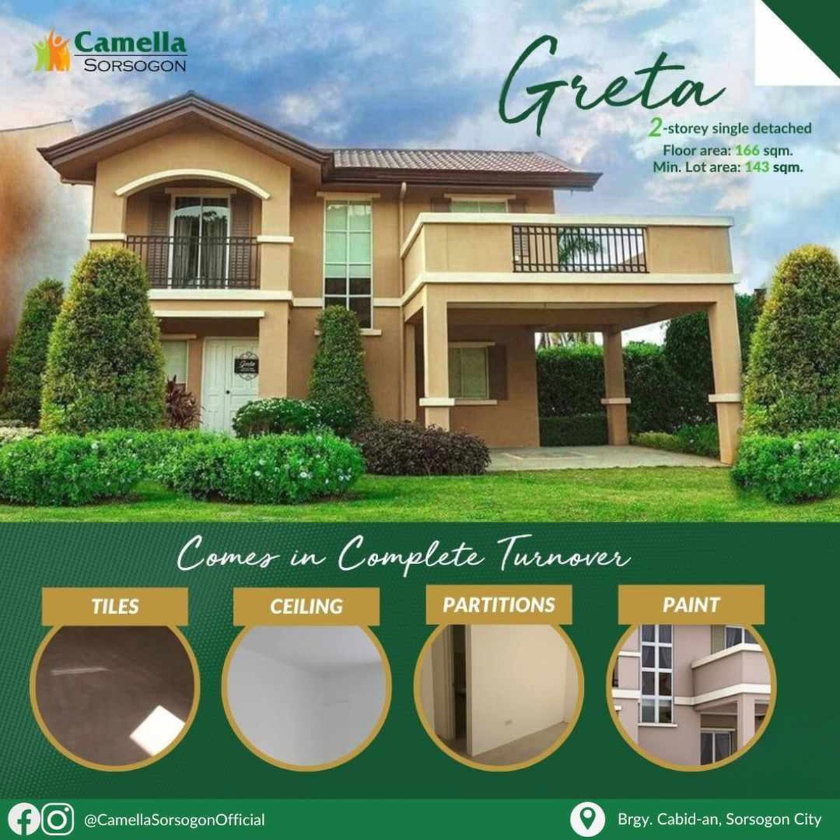 Camella Pili NRFO Greta [House and Lot 🏘️] (January 2024) in Pili ...