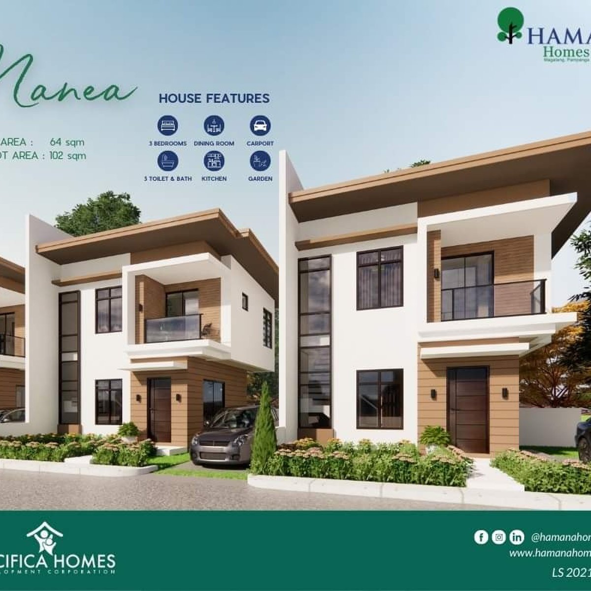 3 Bedroom Single Attached House and Lot For Sale Near Clark Pampanga ...