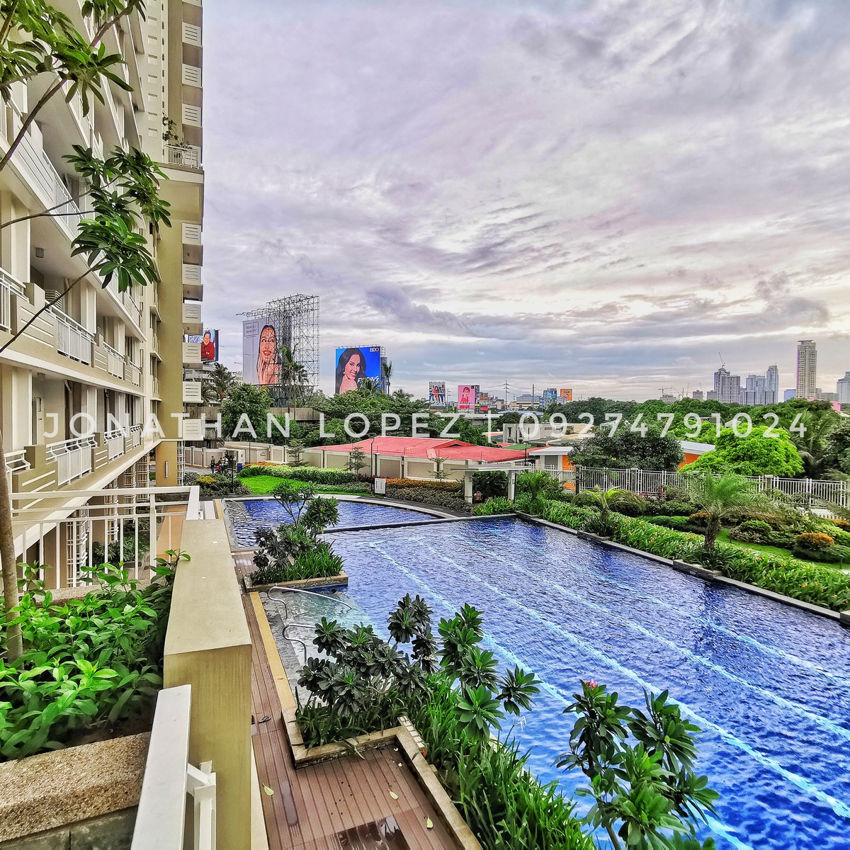 BRIO TOWER 2 BEDROOM ATRIUM GARDEN Makati EDSA Nestle Power plant ...